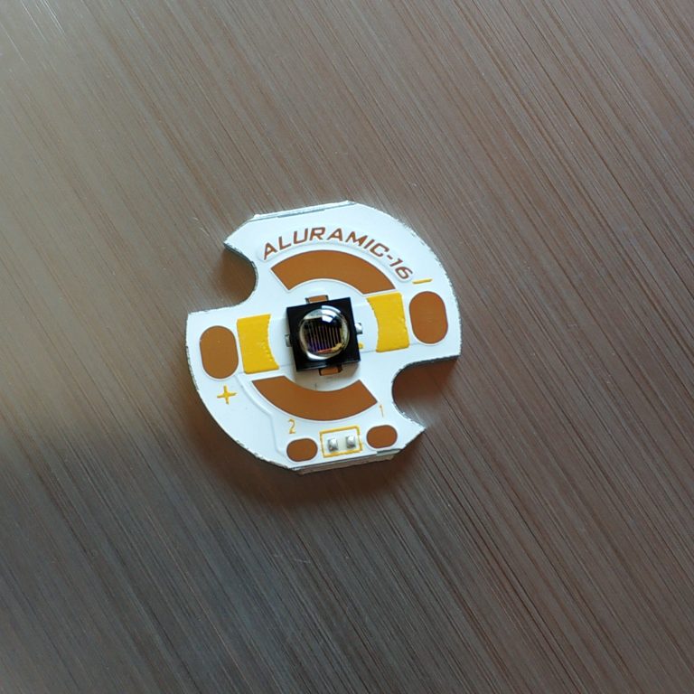 OSRAM SFH 4715AS-EA 850nm IR LED on 16mm 3030 ALURAMIC MCPCB - led4power