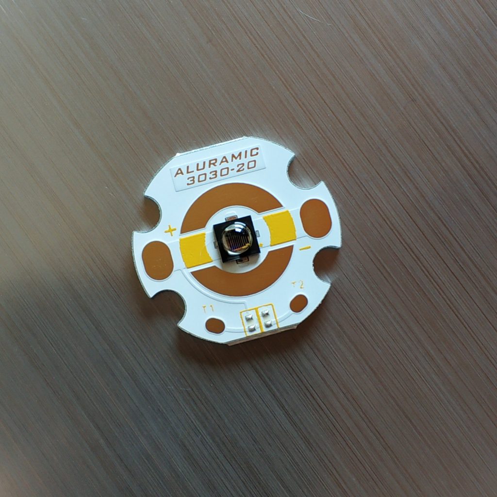 OSRAM SFH 4715AS-EA 850nm IR LED on 20mm 3030 ALURAMIC MCPCB - led4power